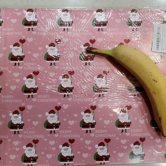 Party Supplies | Kids Christmas Wrapping Paper Santa And Tree Design 8 ...